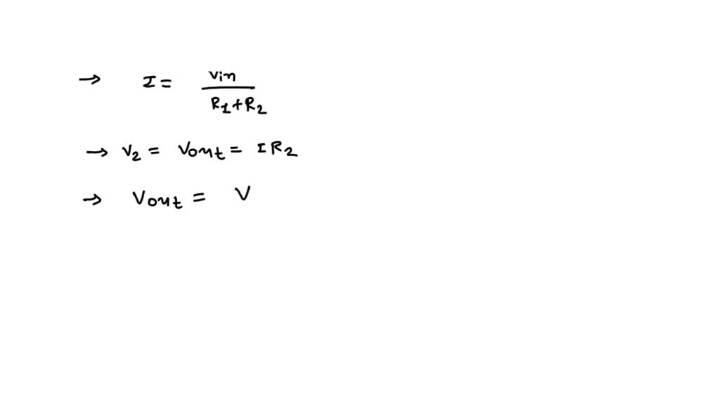 SOLVED: Given the following circuit shown in the schematic: If the ...