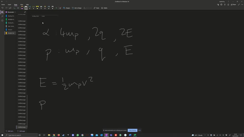 SOLVED: An alpha - particle and a proton are accelerated through the same potential difference ...
