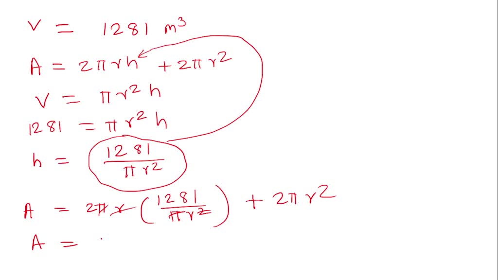 solved-a-closed-right-circular-cylindrical-tank-is-to-have-a-capacity