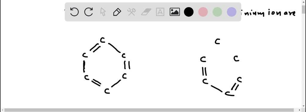 SOLVED: Write the two resonance structures for the pyridinium ion, C5H5NH+