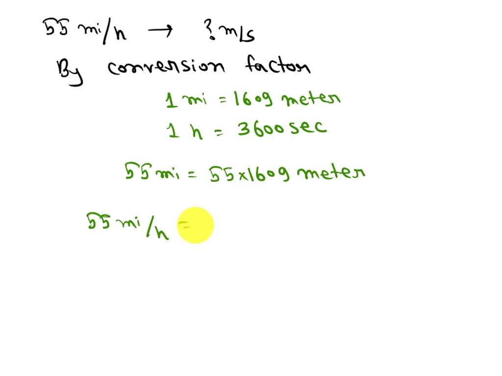 SOLVED: write the equality and conversions factors for the relationship ...
