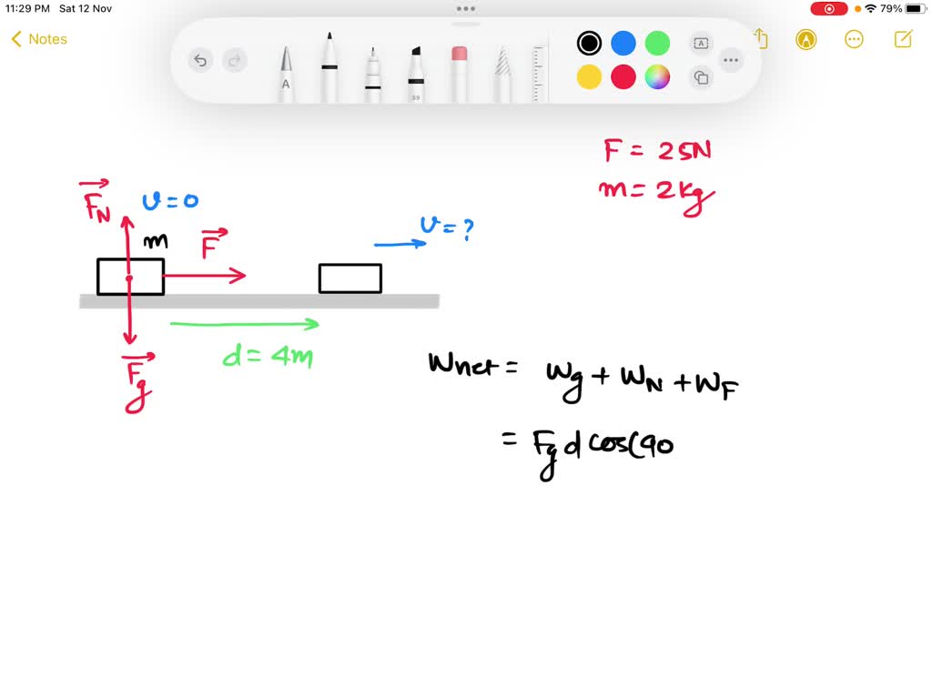 SOLVED: A body of mass 2 kg is initially at rest on a horizontal frictionless plane. It is then ...