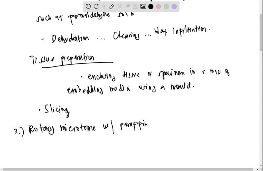 SOLVED: Figure shows paraffin ribbon obtained from sectioning of rotary ...