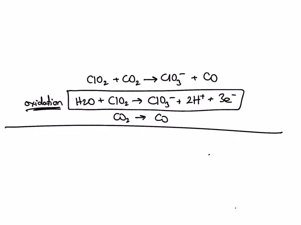 SOLVED: The following skeletal oxidation-reduction reaction occurs ...