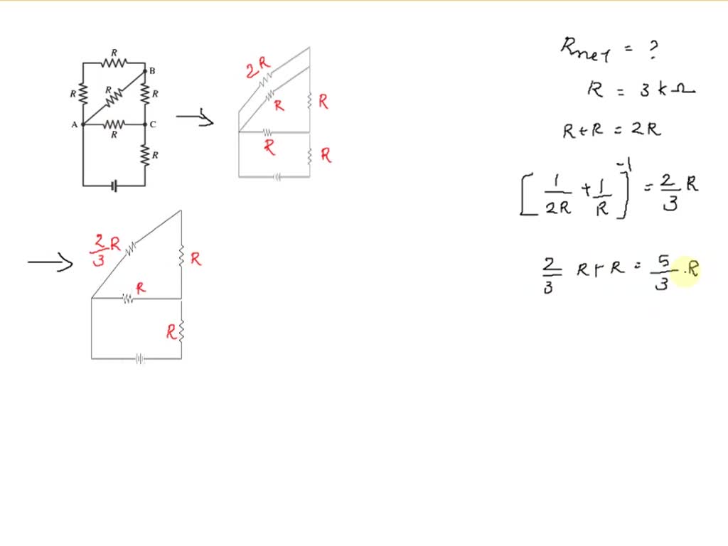 SOLVED: What is the net resistance of the circuit connected to the ...
