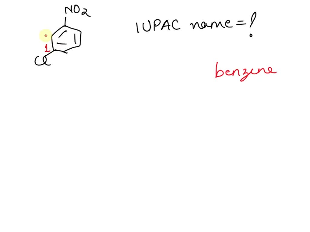 SOLVED: What is the IUPAC name for the following aromatic compound? Cl ...