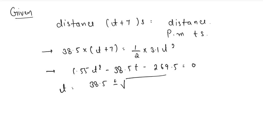 Set the positions of the car and trooper equal to represent the trooper ...
