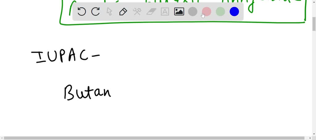 SOLVED: What is the common name for the following compound? ethanoic ...