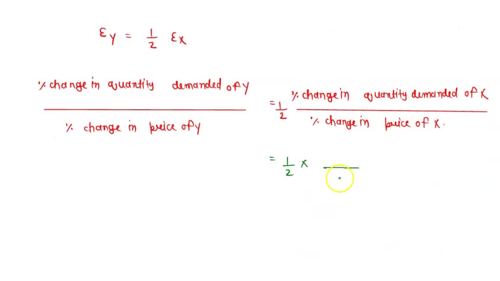 SOLVED: Calculate price elasticity of demand when quantity demanded ...
