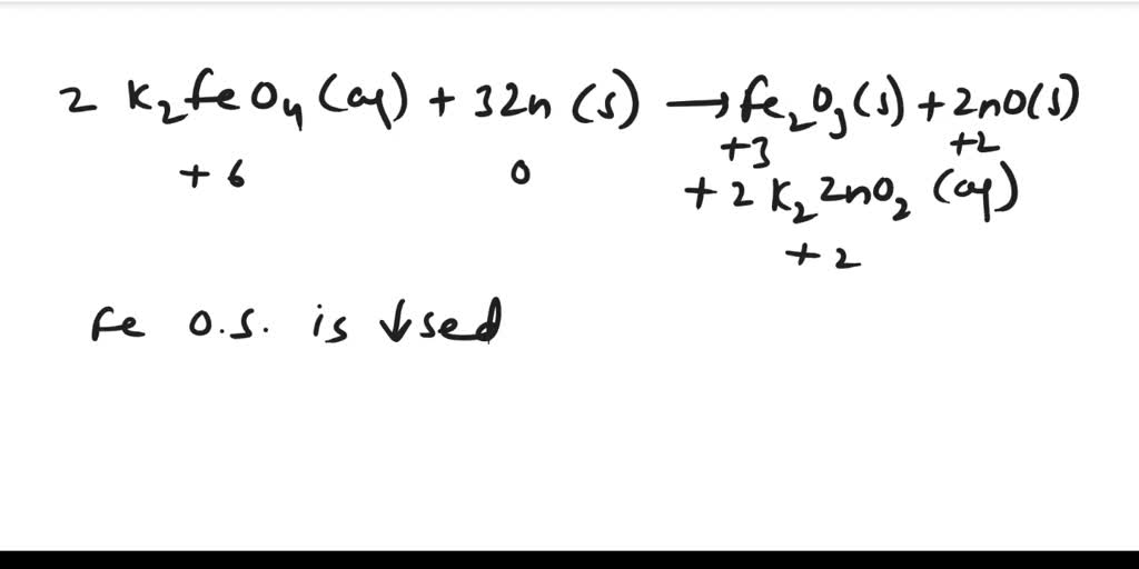 SOLVED: The following reaction occurs in a new battery called the super ...