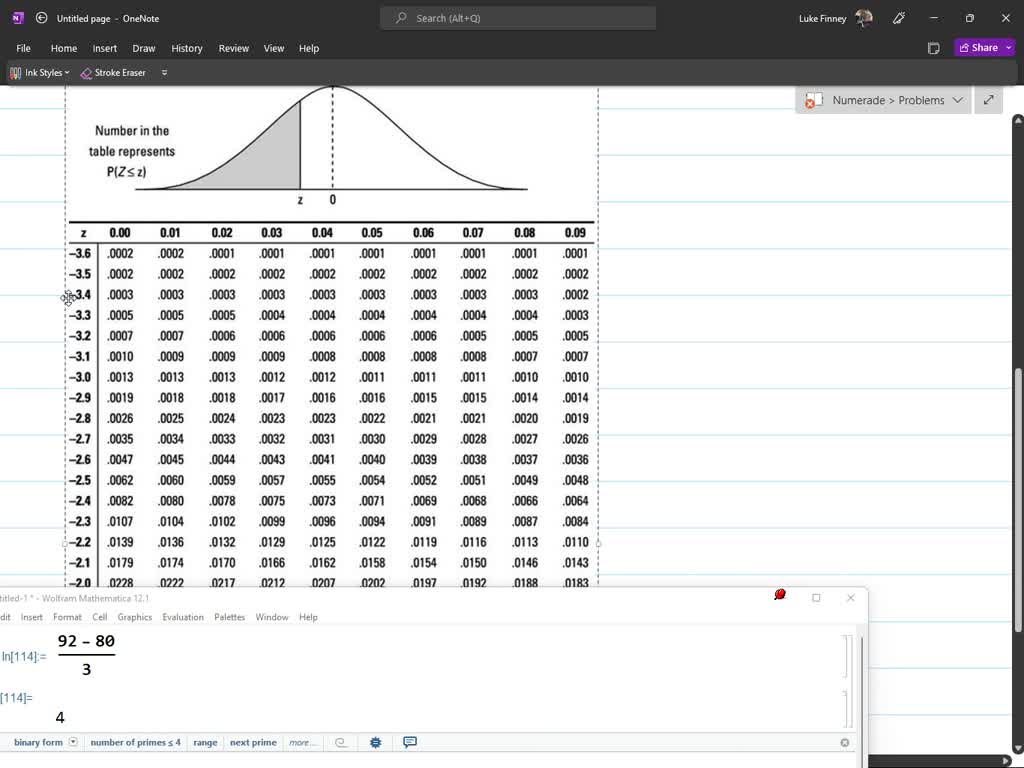SOLVED: In a distribution where the mean is 100 and the standard ...