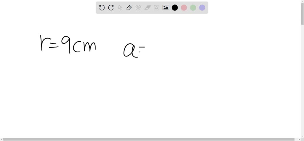 SOLVED: The circumference of a circle is 91 centimeters. Find the ...