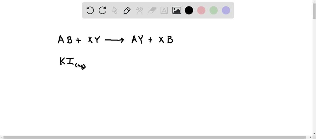 SOLVED: Aqueous solutions of potassium iodide and silver nitrate are ...