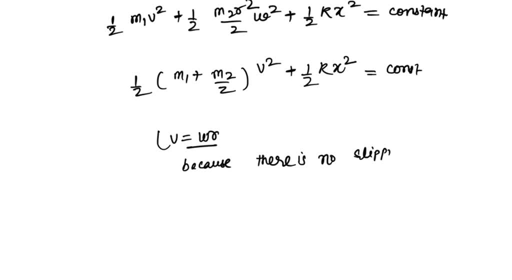 SOLVED: 'Determine the value of meff of the mass system (6) so that the ...