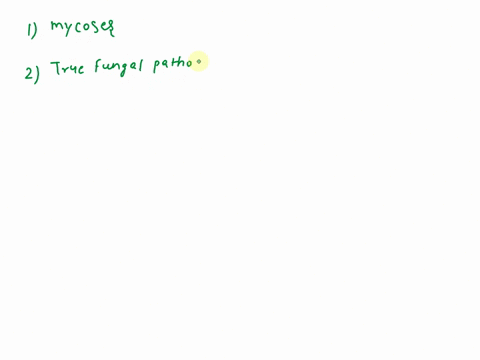 Mycoses are infections caused by...