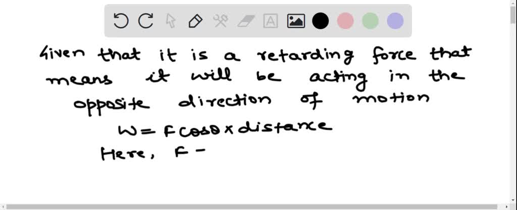 SOLVED: The brakes of a truck cause it to slow down by applying a ...