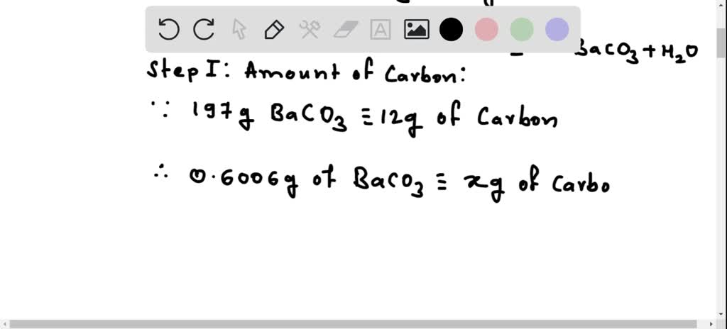 SOLVED: a 0.2121 g of sample of an organic compound was burned in a ...