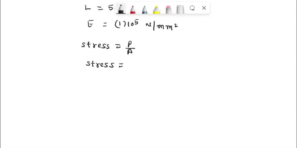 SOLVED: A tensile load of 60 kN is gradually applied to a circular bar ...