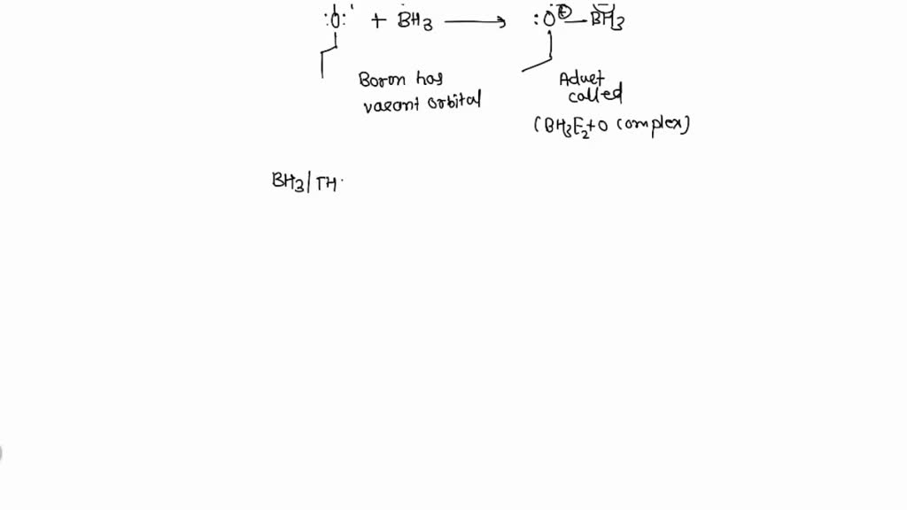 SOLVED: Draw the Lewis Acid-Base adduct (complex) with formal charges ...