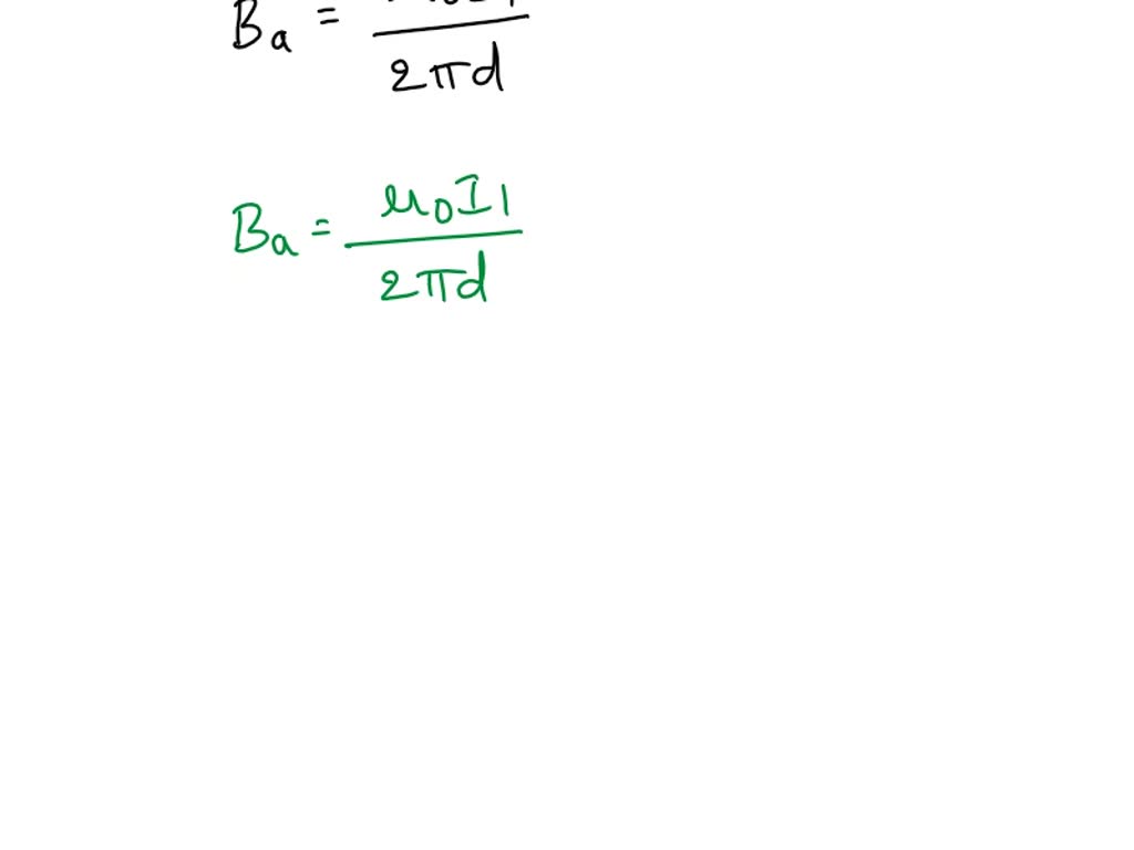 Solved A Determine The Magnitude And Direction Of The Magnetic Field
