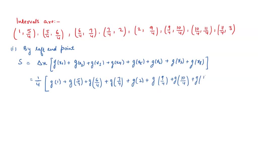 SOLVED: Use left and right endpoints and the given number of rectangles to find two ...