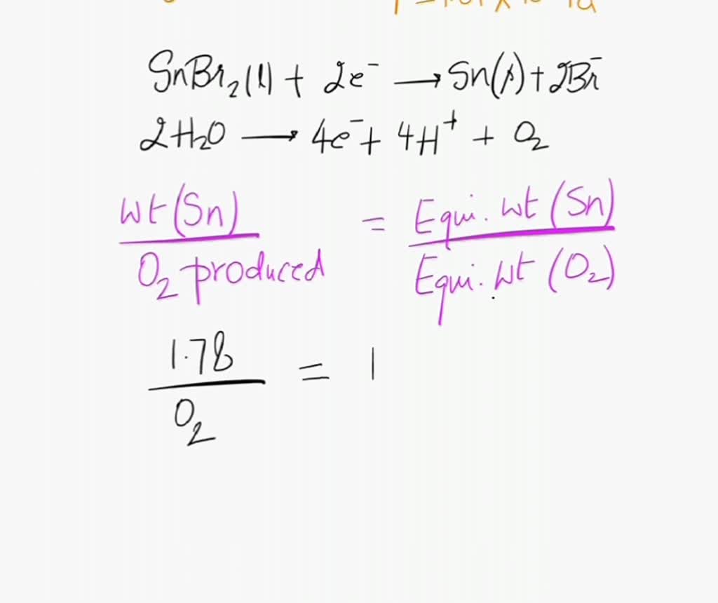SOLVED: Two electrolytic cells are connected in series (the same ...