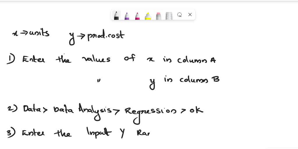 SOLVED: Construct a linear regression model that uses Units to predict ...