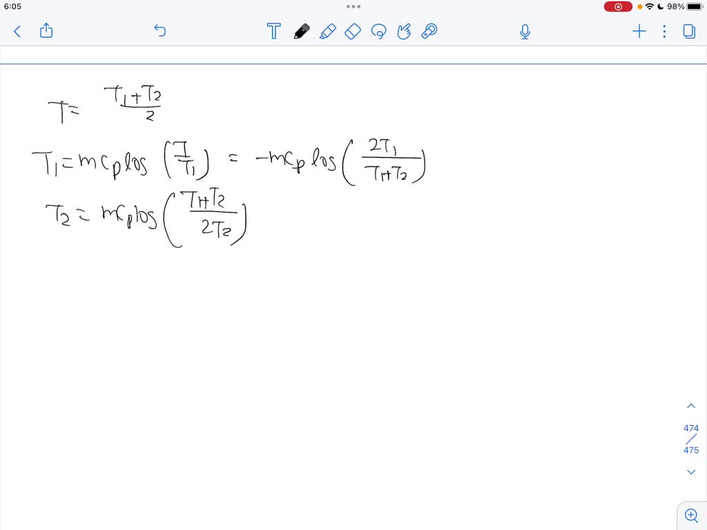 SOLVED: wo bodies, with temperature-independent heat capacities C1 and ...