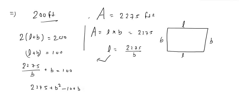 SOLVED: A farmer has rectangular garden plot surrounded by 200 ft of ...