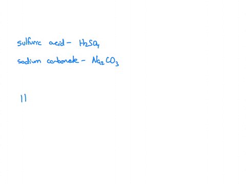 write a balanced equation for the reaction of aqueous sodium ...