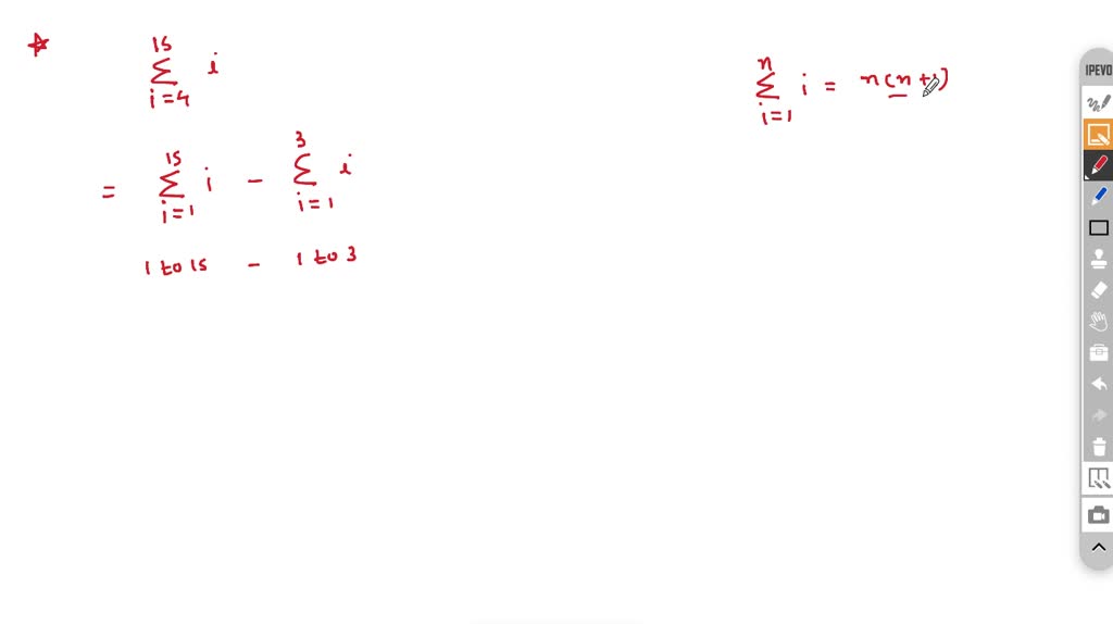 SOLVED: Use the rules for sums of powers of integers to compute the sum ...