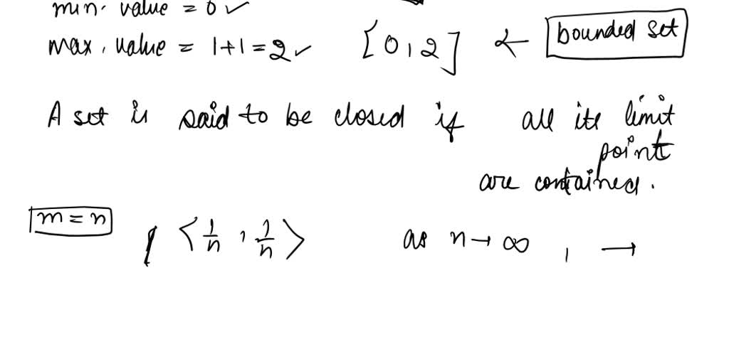 SOLVED: (a) Construct a nonempty compact subset of R whose limit points ...