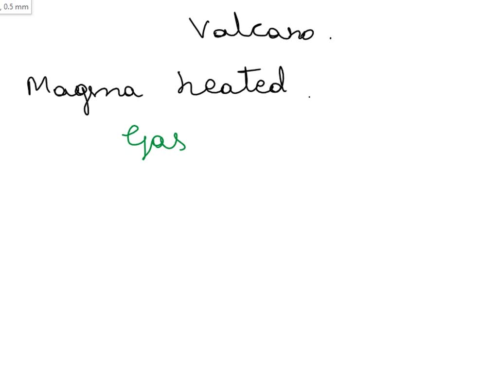 SOLVED: Crater vent lava magma chamber 1) A volcano forms when magma ...