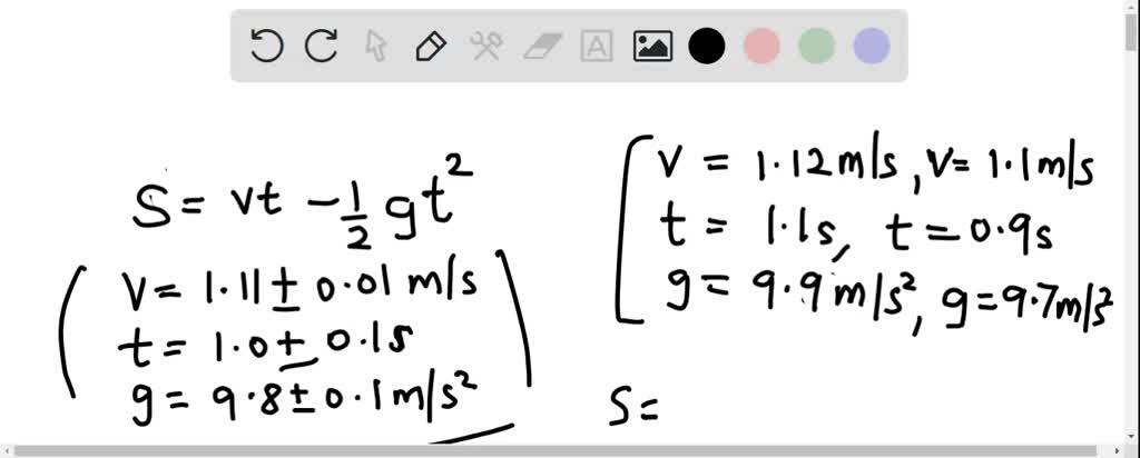 SOLVED: The distance s travelled by a particle in time t is s = ut - 1 ...