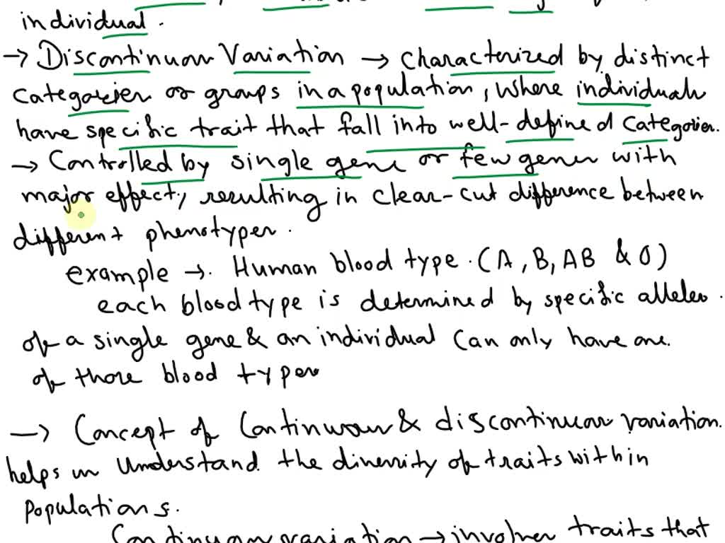 SOLVED: 'Module 1-1: Continuous versus Discontinuous Variation 1 In 750 ...