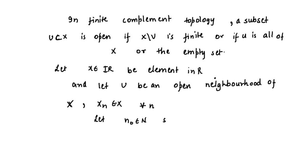 SOLVED: Find topologies for R, so that the infinite set (0,n)| n in Z ...