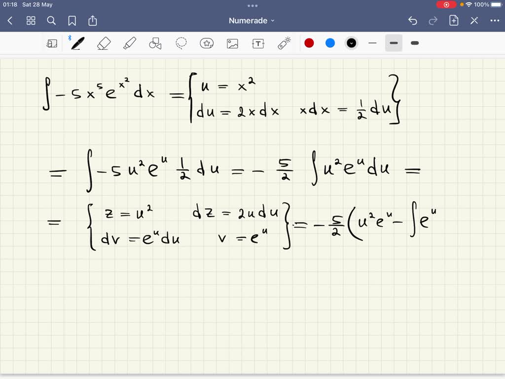 SOLVED: (1 point) Use integration by parts to evaluate the integral. ∫ 125 x^2cos (5 x) d x +C