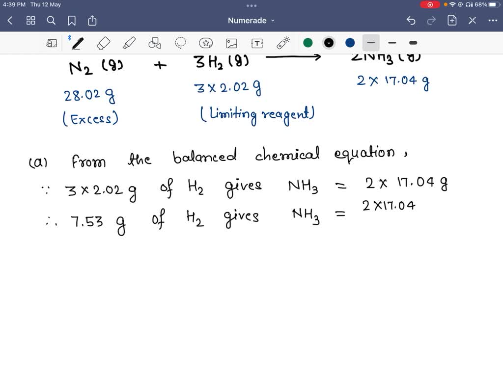 solved-typing-only-n2-3h2-2nh3-1-00-mole-of-n2-was-reacted