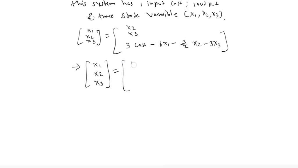 SOLVED: In Problems 1 through 8, find a suitable set of state variables ...
