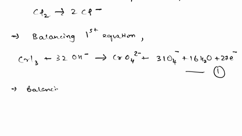 SOLVED: Solución de los siguientes ejercicios de "BALANCEO ION ELECTRÓN ...