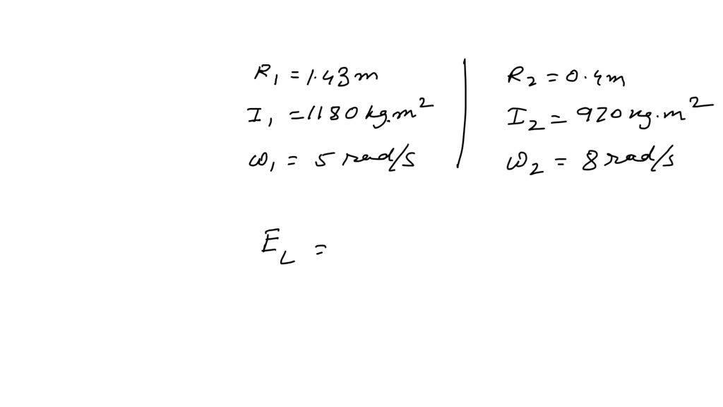SOLVED: Two disks are spinning freely about axes that run through their ...