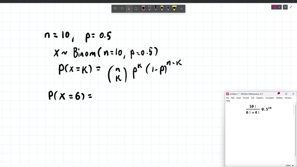 SOLVED: A coin is flipped 10 times. What is the probability of getting exactly 6 heads if the ...