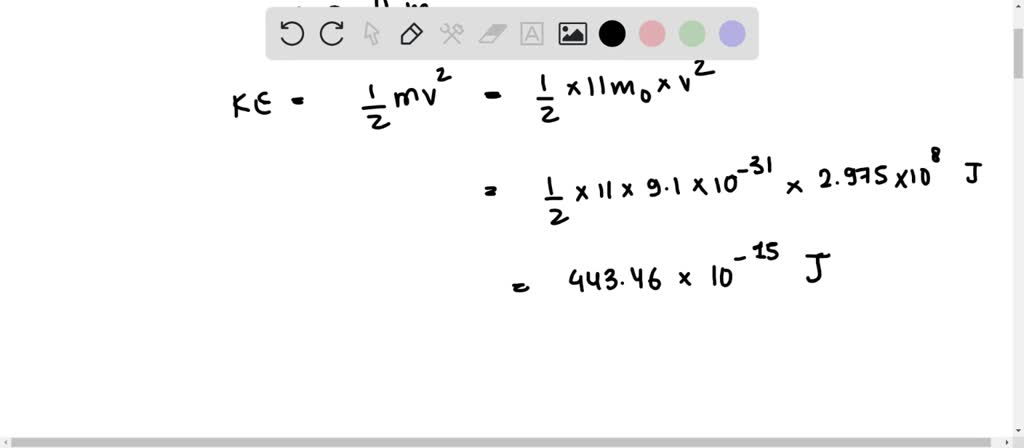 SOLVED The Mass Of A Moving Electron Is 11 Times Its Rest Mass Find SOLVED The Mass Of A Moving Electron Is 11 Times Its Rest Mass Find