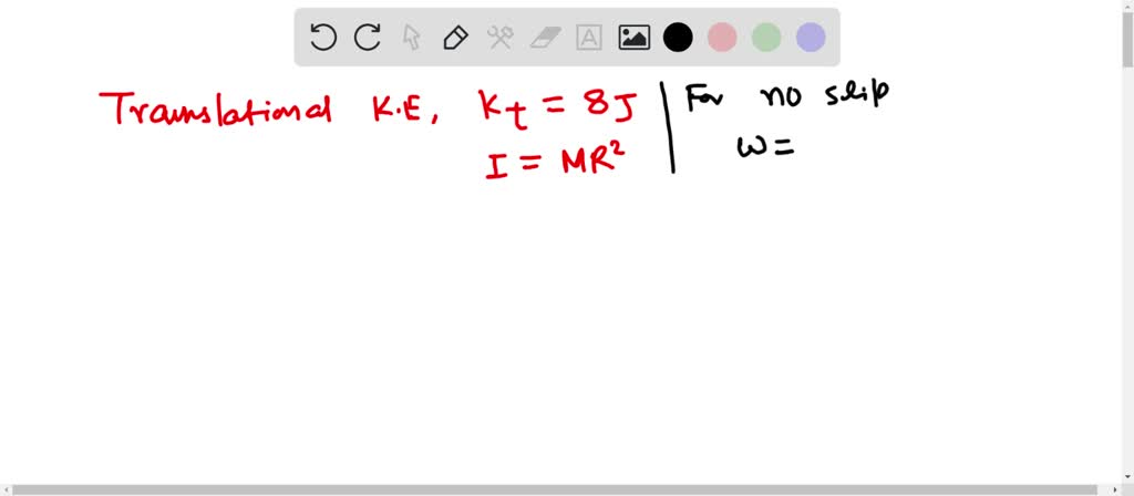 SOLVED: A bicycle wheel of inertia MR2 rolls without slipping along the ...