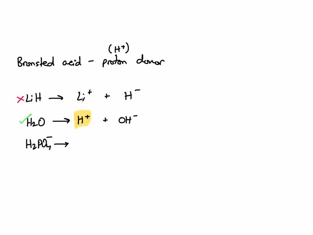SOLVED: Which of the following species will undergo PARTIAL ionization ...