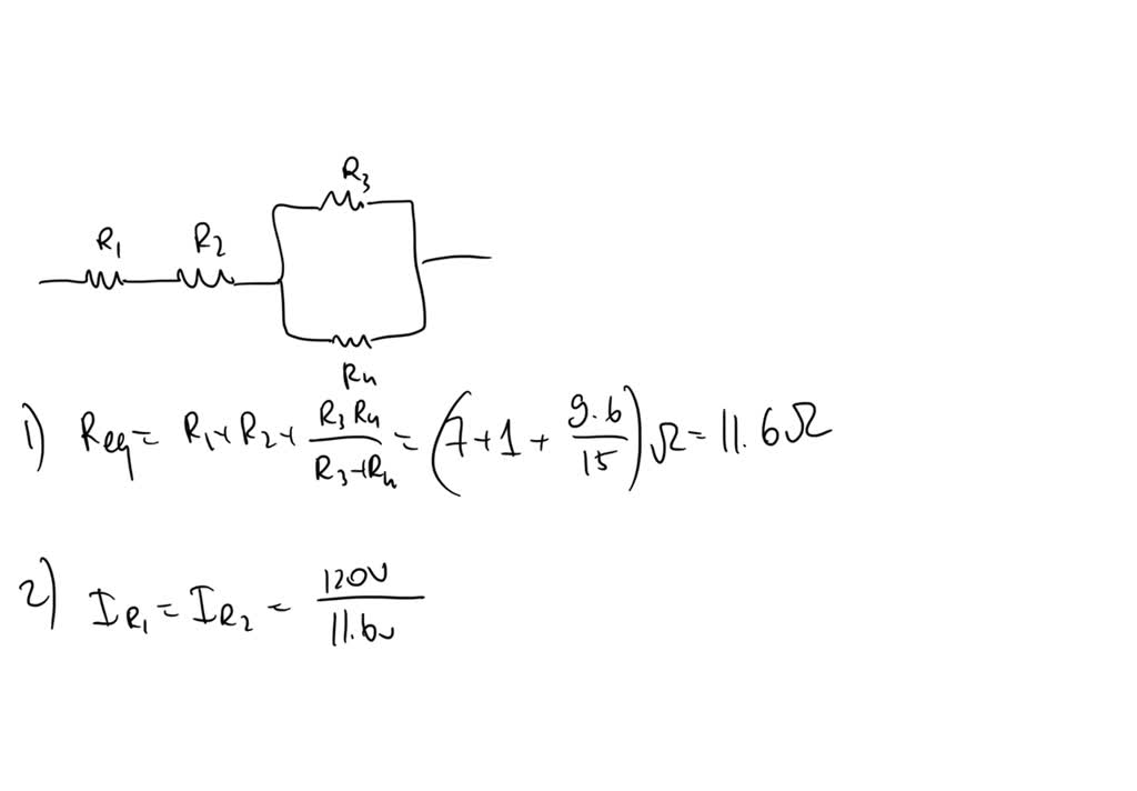 SOLVED: Four resistors are connected as shown in figure. Resistances ...
