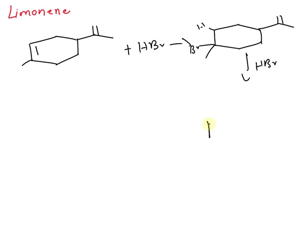 SOLVED: Limonene is one of the compounds that give lemons their tangy ...