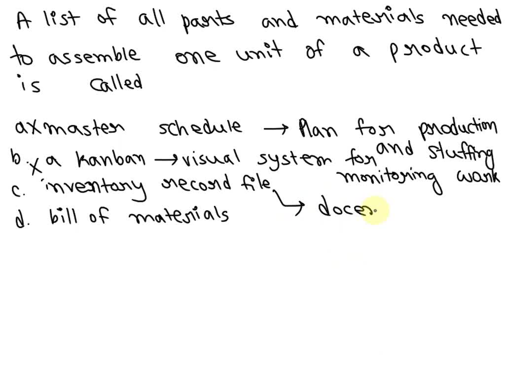 SOLVED: What are schedules used for on a drawing sheet? A ...