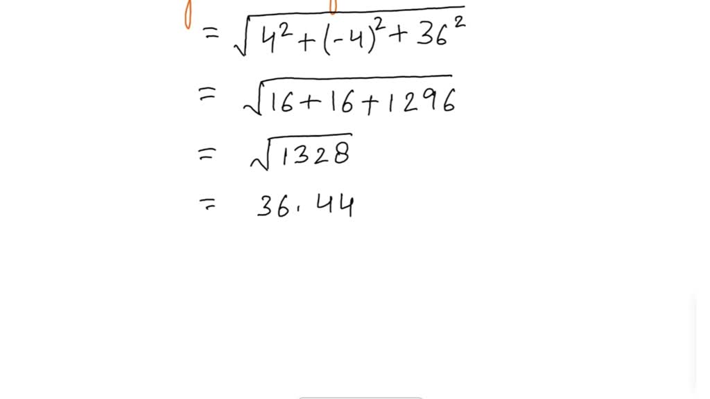 SOLVED: Consider the points P(2,3,5) and Q(6,5,13). a. Find PQ and ...