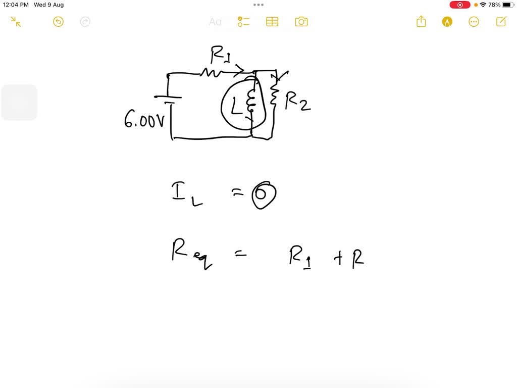 SOLVED: Two resistors R1 = 15.0 Ω, and R2 = 10.0 Ω are connected with a ...